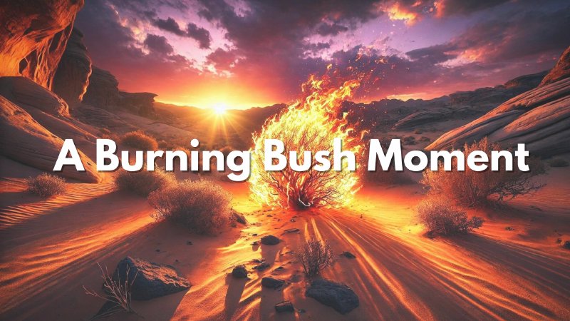 A Burning Bush Moment | Sanctuary Charlotte Church