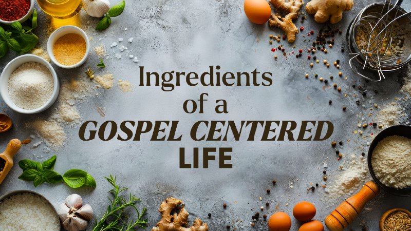Ingredients of a Gospel Centered Life: Dr. Tim Dowdy - April 14, 2024 ...