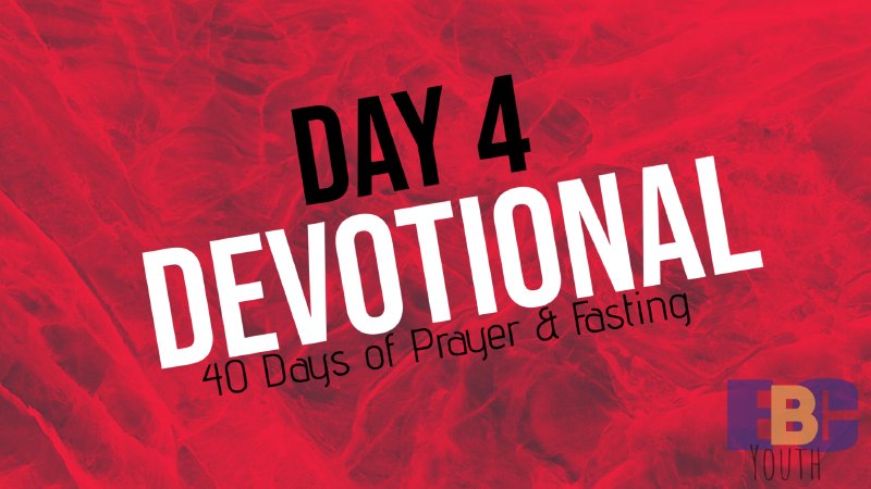Youth Devotional | Day 4 | Personal Devo Day | Ebenezer Baptist Church ...