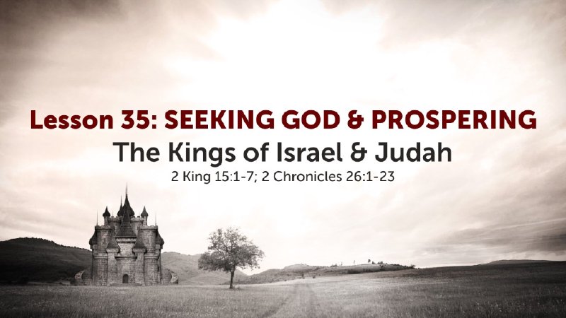 The Kings of Israel & Judah | Maineville Baptist Church
