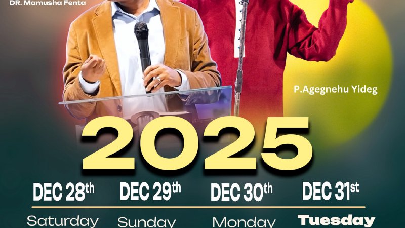 EECMN Weekly Broadcast | Ethiopian Evangelical Church in Minnesota