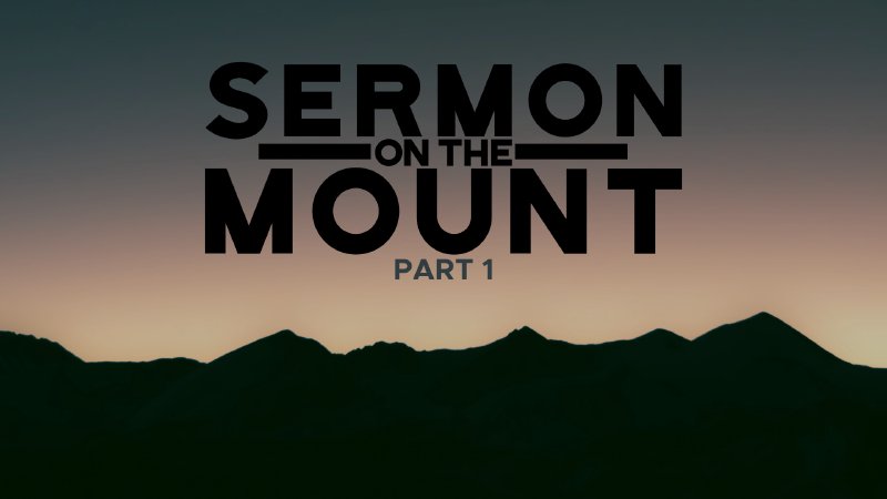 The Sermon on the Mount (Part 1) | Crosspoint Church