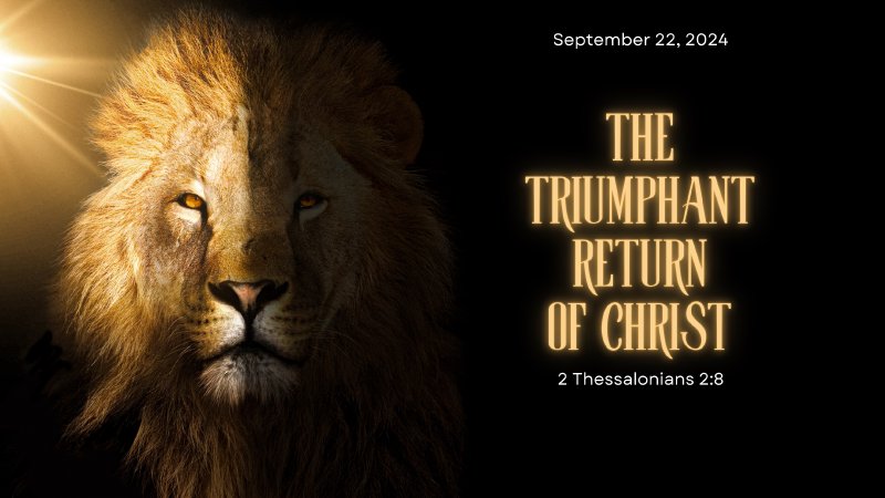 1021. The Triumphant Return of Christ | NBW Ministries