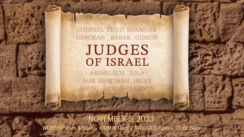 The Judges of Israel - Part 1: An Era of Turmoil | Community Church of ...