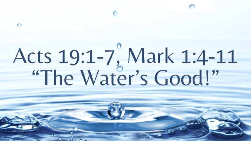 The Water’s Good! - Modern | First UMC Fox Hill