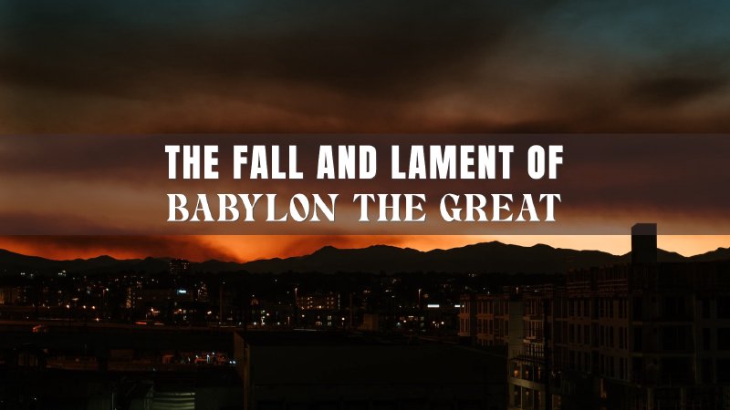 The Fall and Lament of Babylon the Great | Anchor Bible Church