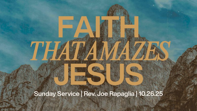 Faith That Amazes Jesus | Bethel United Pentecostal Church