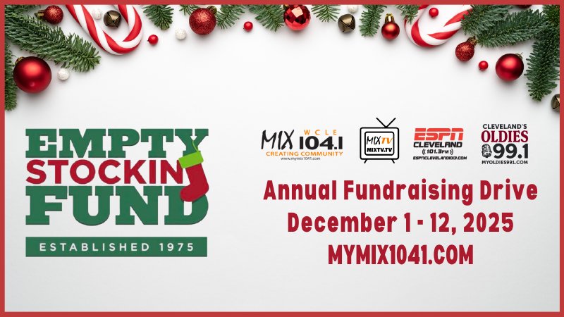 Empty Stocking Fund Finale 2025 | Mix 104.1 WCLE