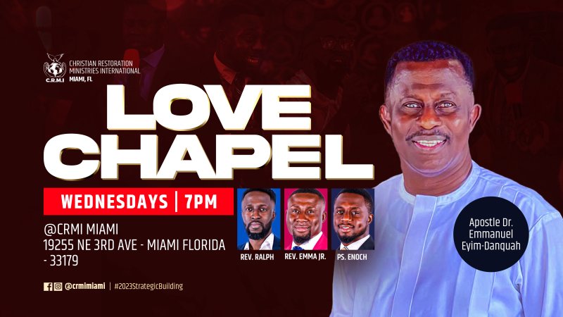 MIDWEEK SERVICE | Christian Restoration Ministries International - fl