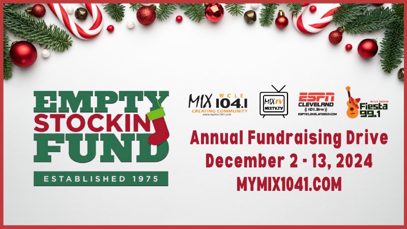 Empty Stocking Fundraising Drive - Day 9 | Mix 104.1 WCLE