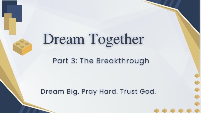 The Breakthrough | January 21 | Horizon Christian Fellowship