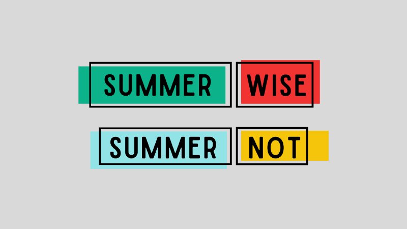 Summer Wise, Summer Not - Week 1 | Grand Avenue Baptist Church