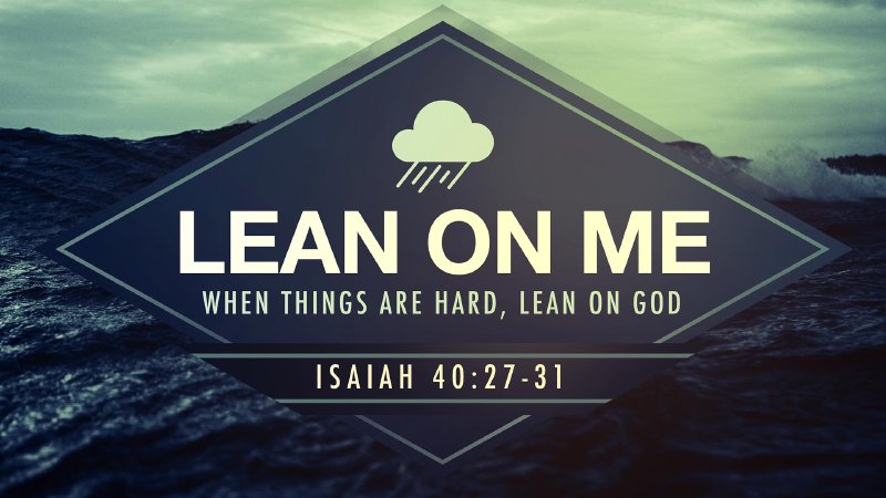 Lean on God | First Baptist Church (The First Family)