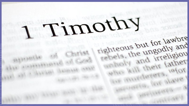 1 Timothy - Part 3 | Valley Life Community Church