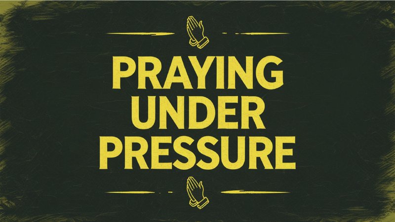 Praying Under Pressure | Stigler First Assembly of God