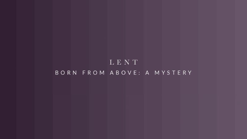 Born from Above: A Mystery | Word of Life Church