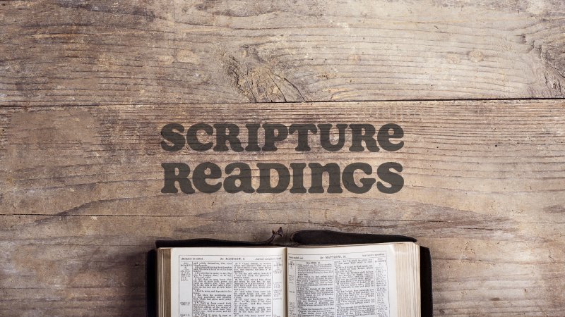 Scripture Readings | McKenzie Church of Christ | McKenzie, TN