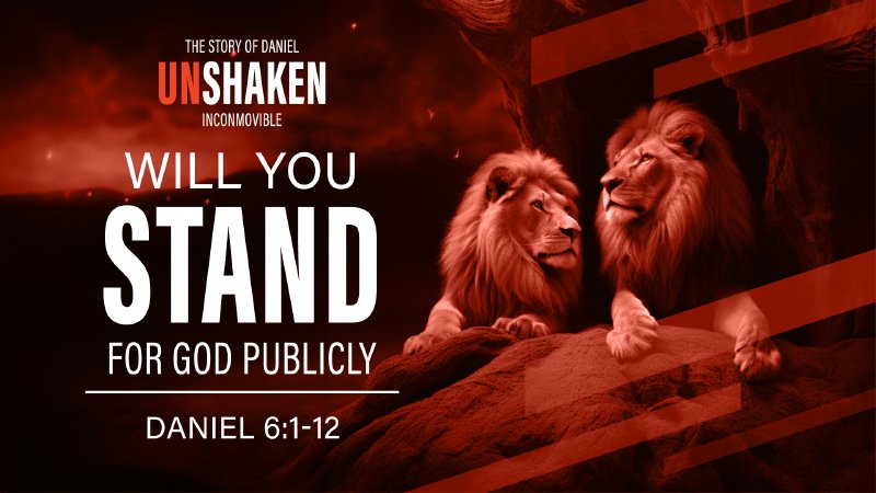Will You Take a Stand for God Publicly? | Pine Valley Baptist Church