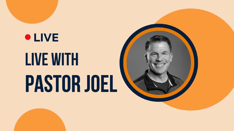 Live with Pastor Joel - 04/19/23 | CrossPointe Church