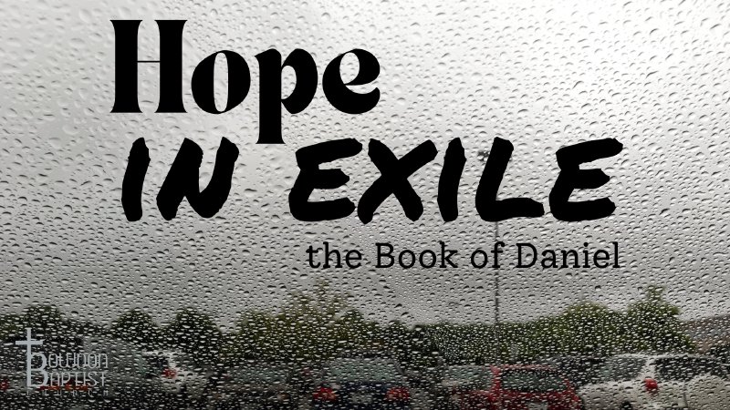Hope in Exile | Bowdon Baptist Church