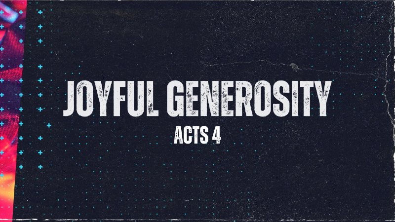 Joyful Generosity | Revive City Church | Revive City Church