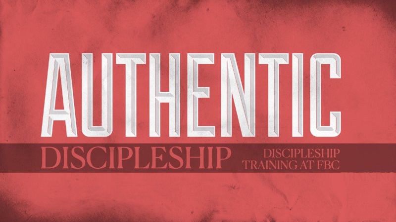 Authentic Prayer | FAITH BIBLE CHURCH