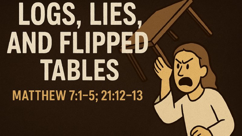 Logs, Lies, and Flipped Tables | Life Church