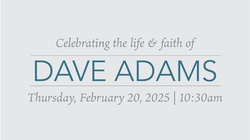 Dave Adams Memorial | University Methodist Church | San Antonio, TX