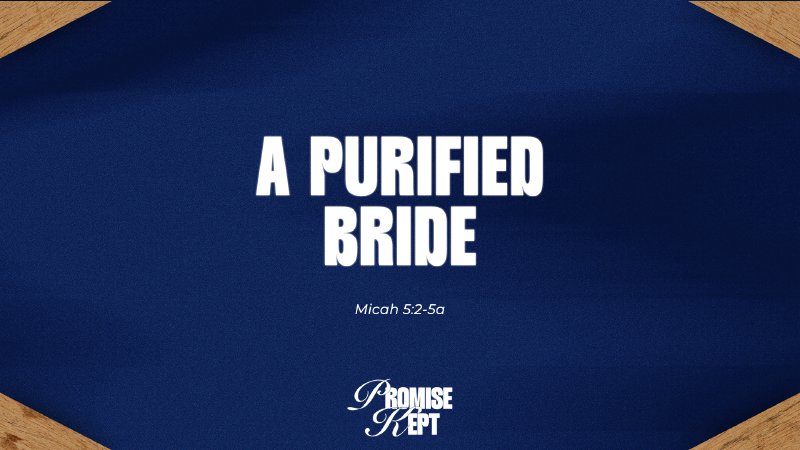 A Purified Bride | Connection Church - Christian Church in Pottstown, PA