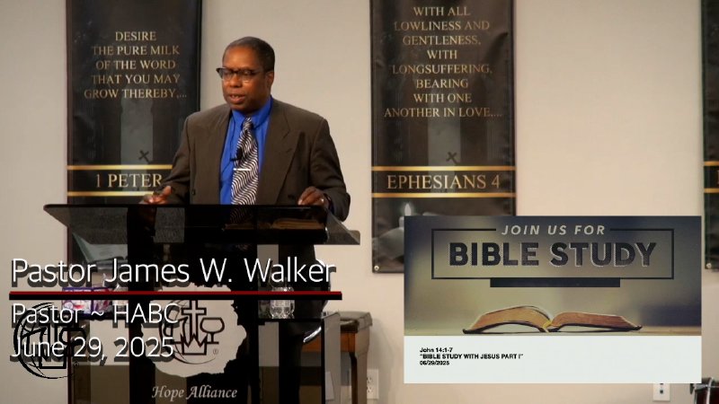 BIBLE STUDY WITH JESUS PART I ~ HOW CAN WE KNOW THE WAY? | Hope ...