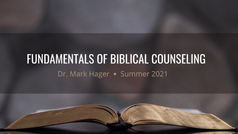 Biblical Counseling Training #9 (Q&A) | Calvary Memorial Church