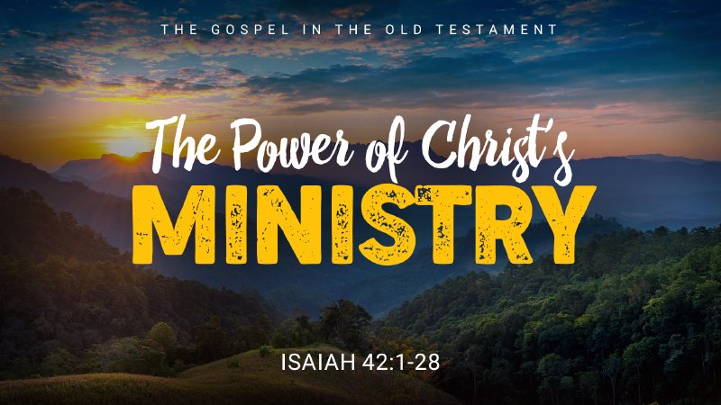 The Power of Christ’s Ministry (Part 1) | Word of Grace Bible Church