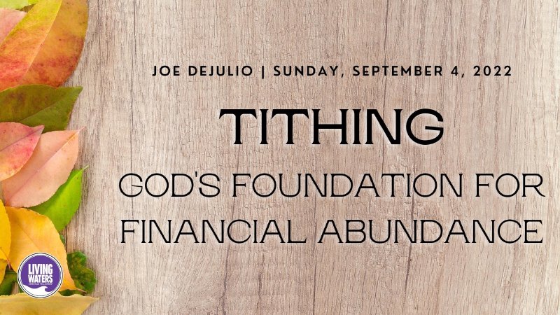 Tithing | Living Waters Christian Fellowship
