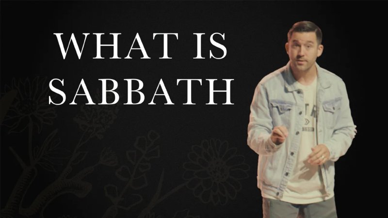 What Is Sabbath? | Metro Community Church