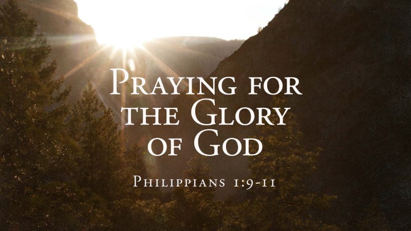 Praying for the Glory of God | Cornerstone Community Church