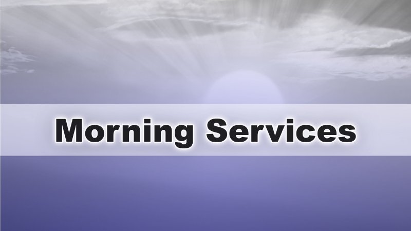 Sunday Morning Services | Apostolic Faith Church - Medford