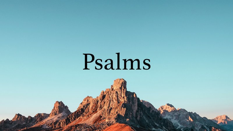 The First Psalm of David | Independent Presbyterian Church