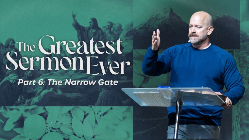 The Narrow Gate [The Greatest Sermon Ever Part 6] | The Bridge of Hope ...
