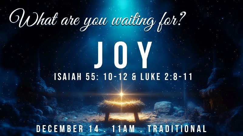 11A Worship - What Are You Waiting For? Joy | Grace