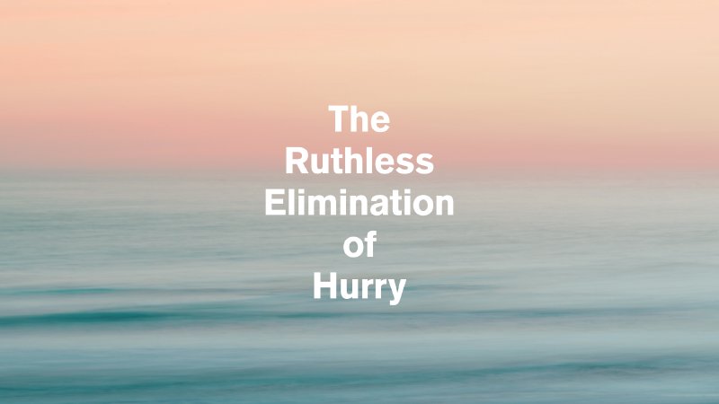 Slowing Down to Practice God's Presence | Pathway Community Church