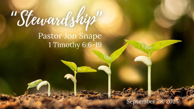 Stewardship Part 2 | Schertz United Methodist Church