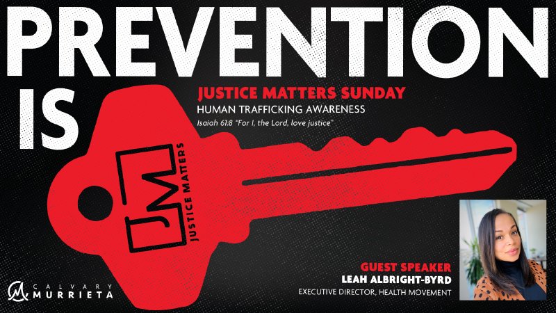 Justice Matters Sunday 2023 | Calvary Murrieta