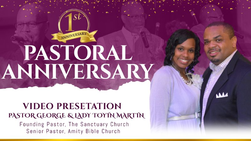 Congratulations From Pastor George & Lady Toyin Martin | The Sanctuary ...