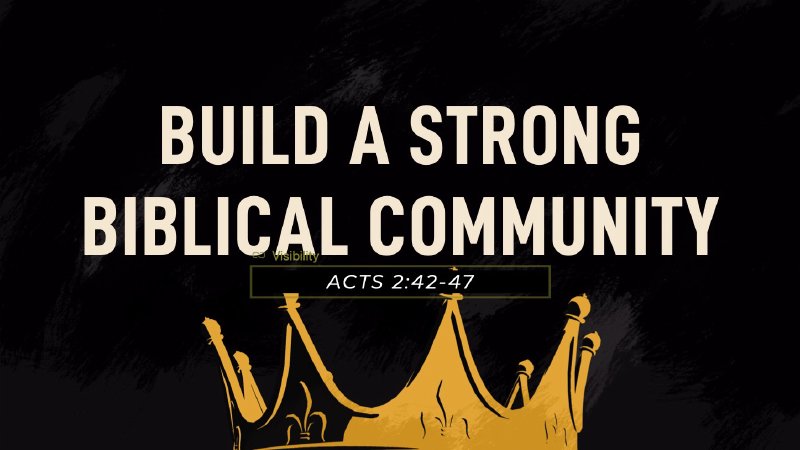 Build A Strong Biblical Community | Harvest Bible Chapel Barbados
