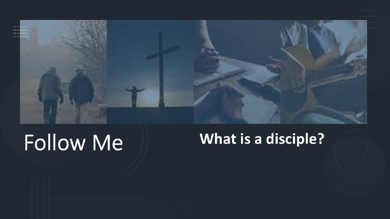 What is a Disciple? | Community Church Big Bear