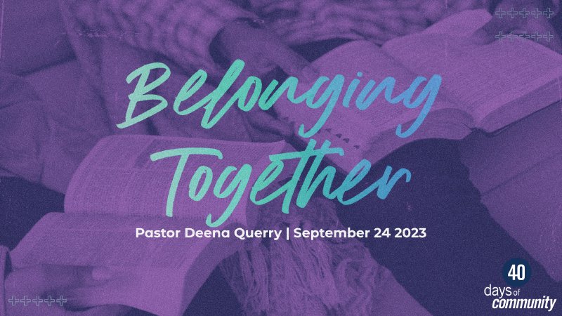 Belonging Together | Living Waters Christian Fellowship