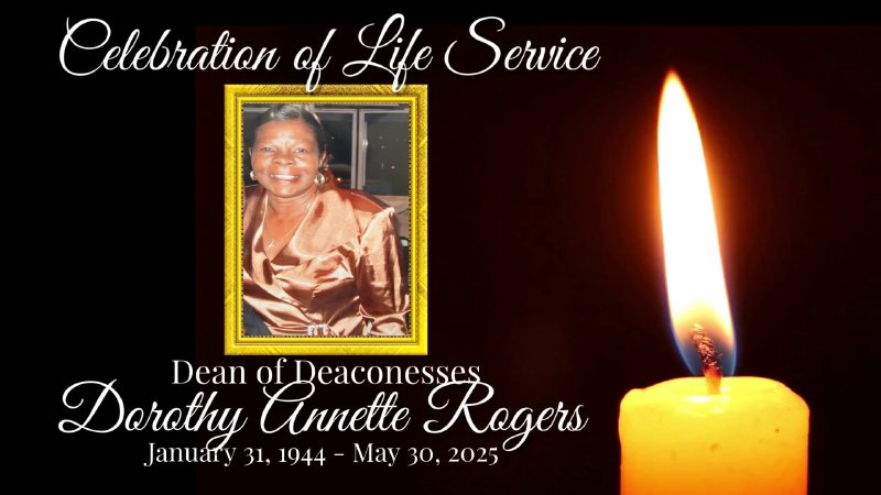Celebration of Life Service - Dean of Deaconesses Dorothy Annette ...