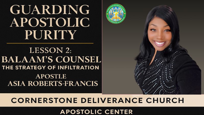 GUARDING AGAINST INFILTRATION AND WALKING IN APOSTOLIC PURITY ...