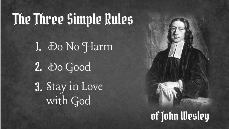 Three Simple Rules | Christ Community UMC