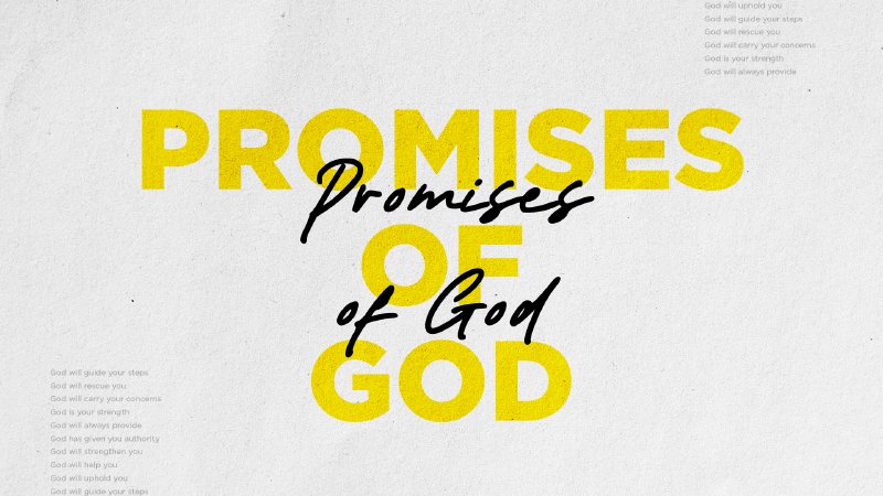 Promises of God | Metro Community Church
